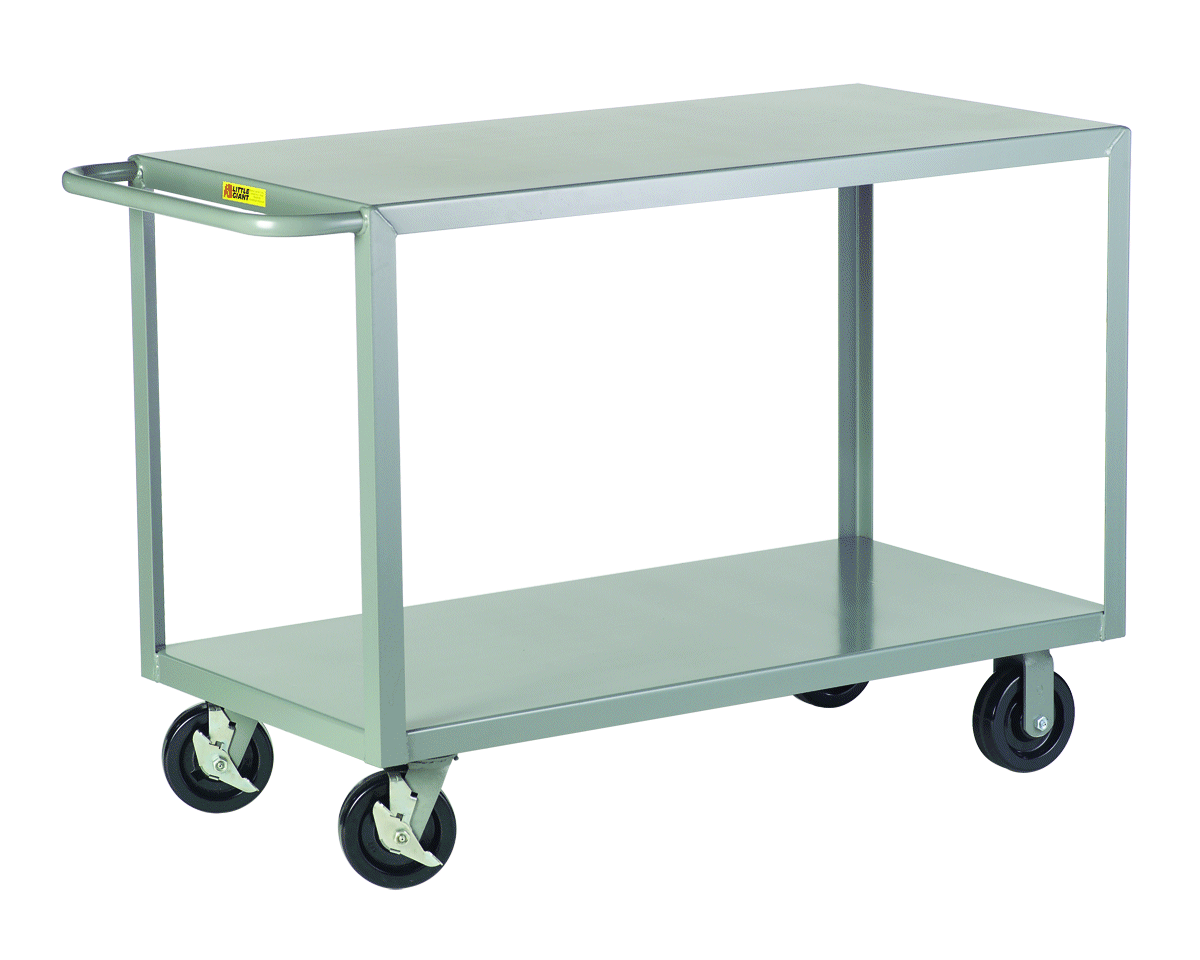 Hand Trucks R Us - Little Giant Two Shelf Heavy Duty Cart - Item: 2G ...